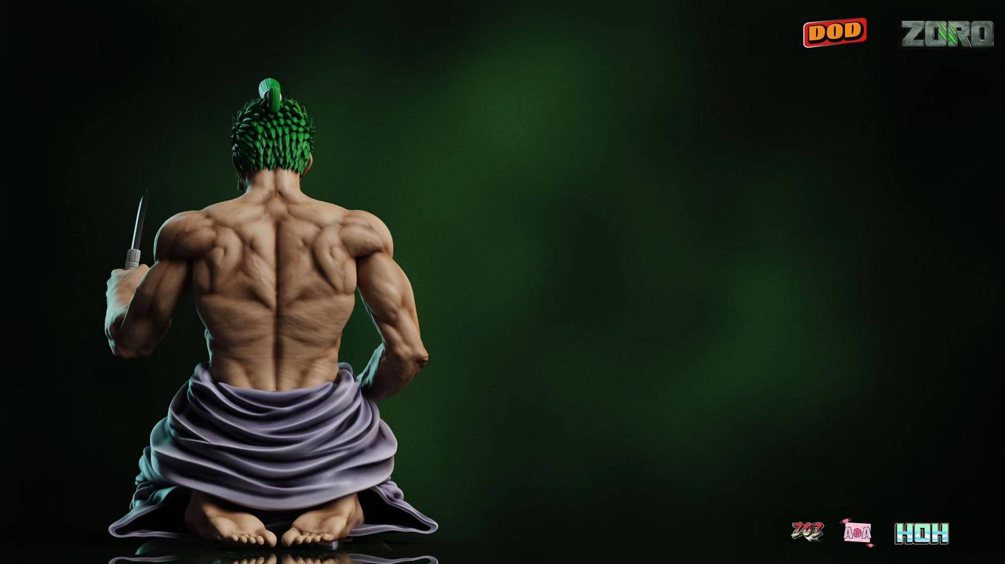 DOD Studio One Piece Bathrobe Zoro | Mirai Collectibles