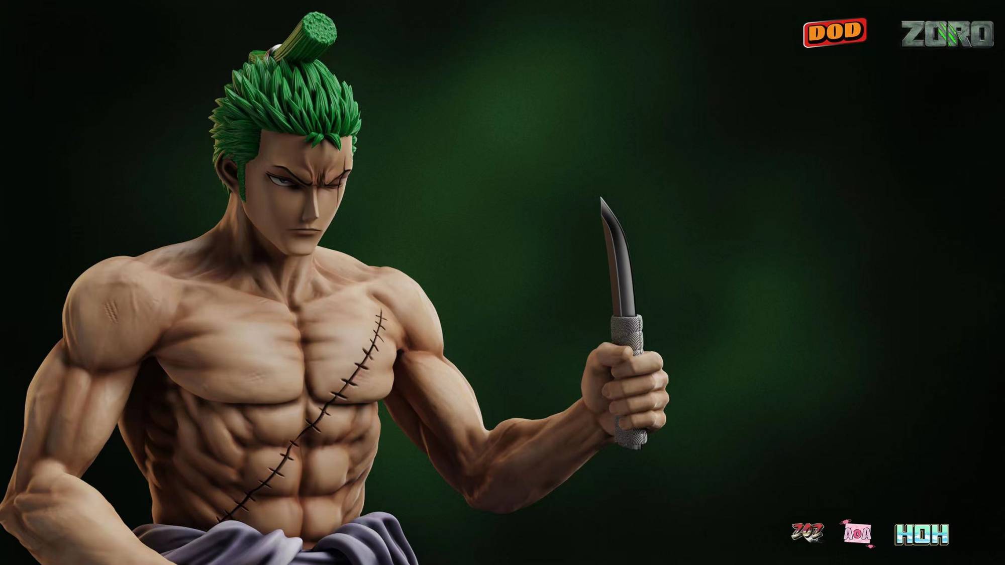 DOD Studio One Piece Bathrobe Zoro | Mirai Collectibles
