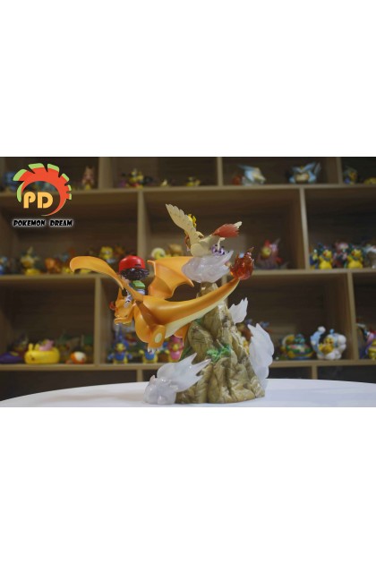 Pokemon Dream Studio Pokemon Ash and Charizard | Mirai Collectibles