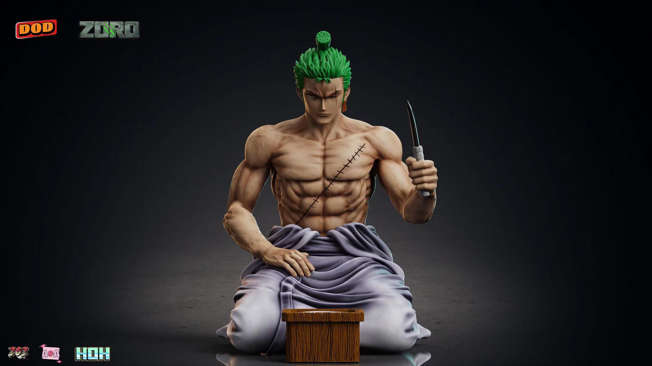 DOD Studio One Piece Bathrobe Zoro | Mirai Collectibles